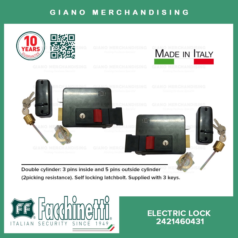 Electric Door Lock (Right or Left Hand) | Shopee Philippines