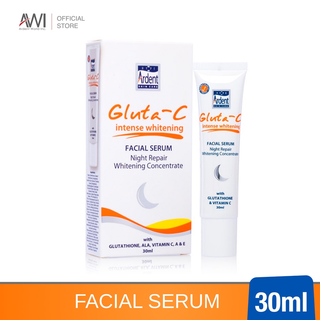 Gluta-C Intense Whitening Facial Serum 30mL | Shopee Philippines