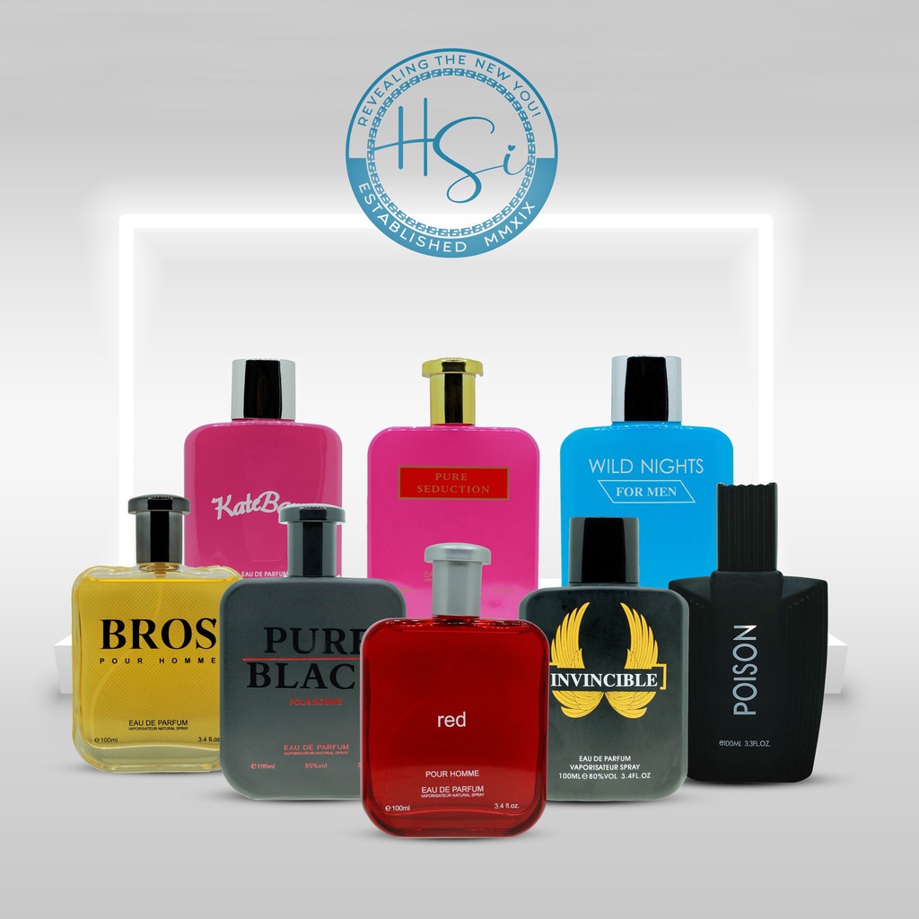 HSI Scents Collection Perfume for Men & Women 100ml | Shopee Philippines