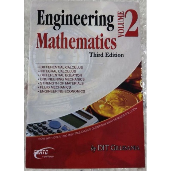 ENGINEERING MATHEMATICS VOLUME 2 (3RD EDITION) | Shopee Philippines