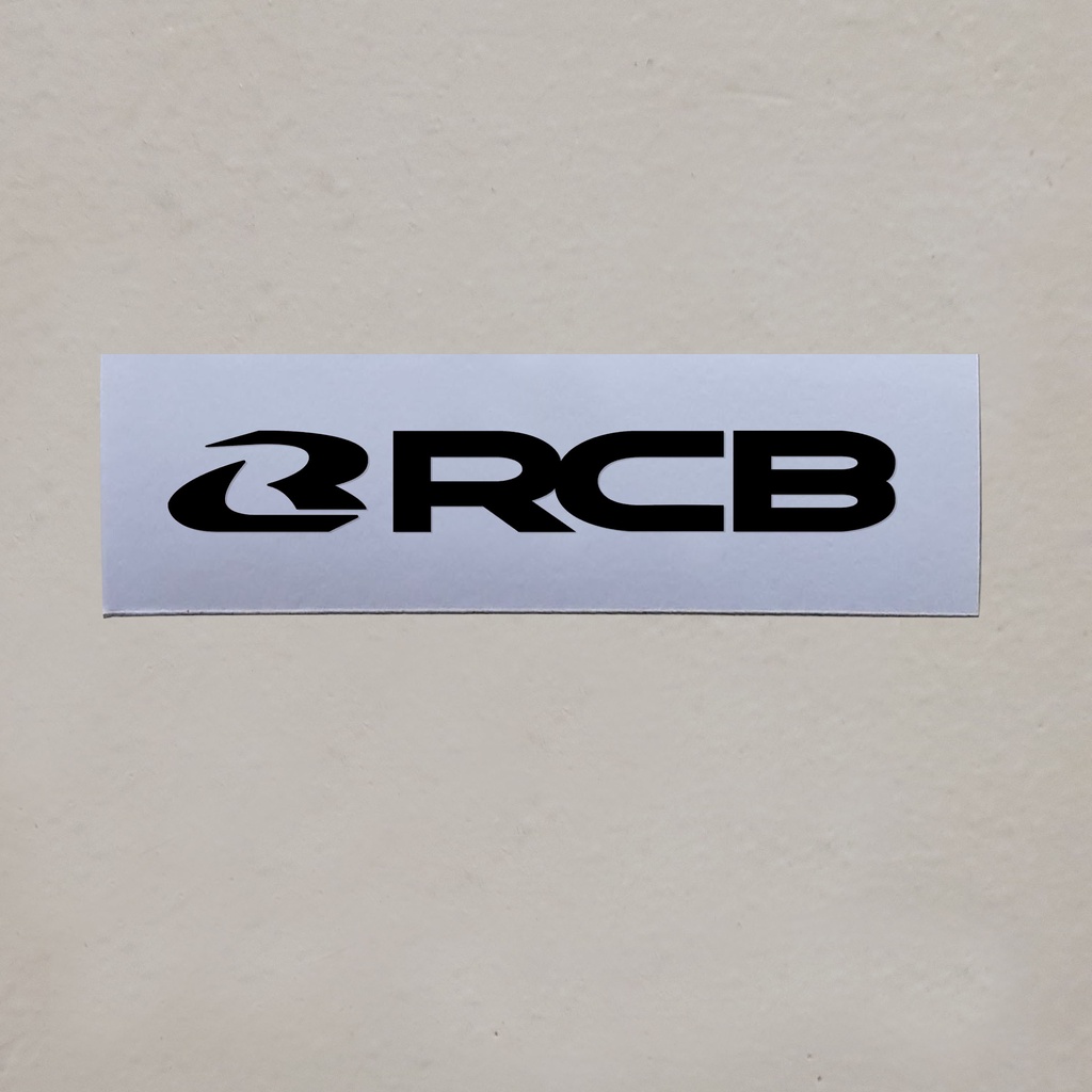 RCB Racing boy, vinyl cutouts sticker | Shopee Philippines