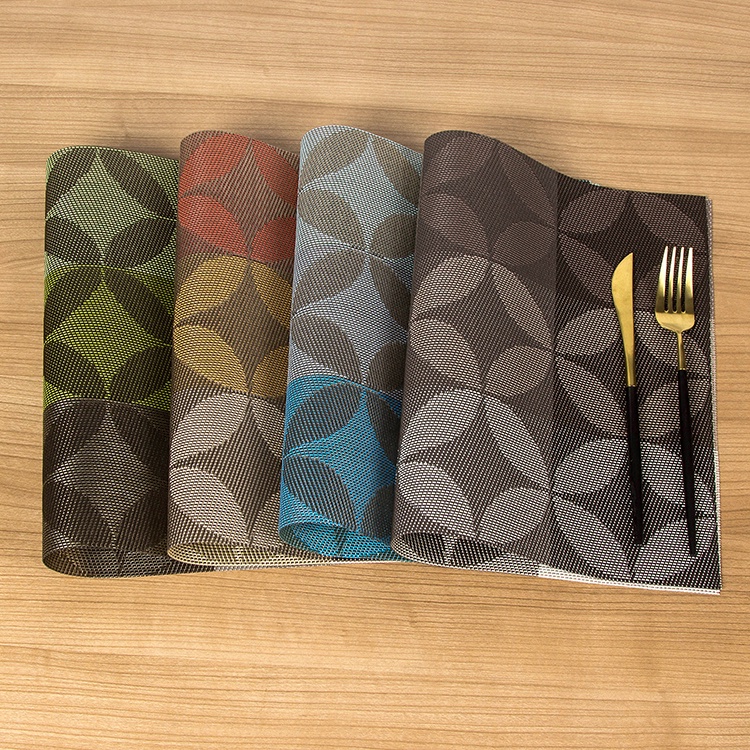 PVC Table Mat Thermal Insulation Simple Modern Vegetable Mat GreeN home ...