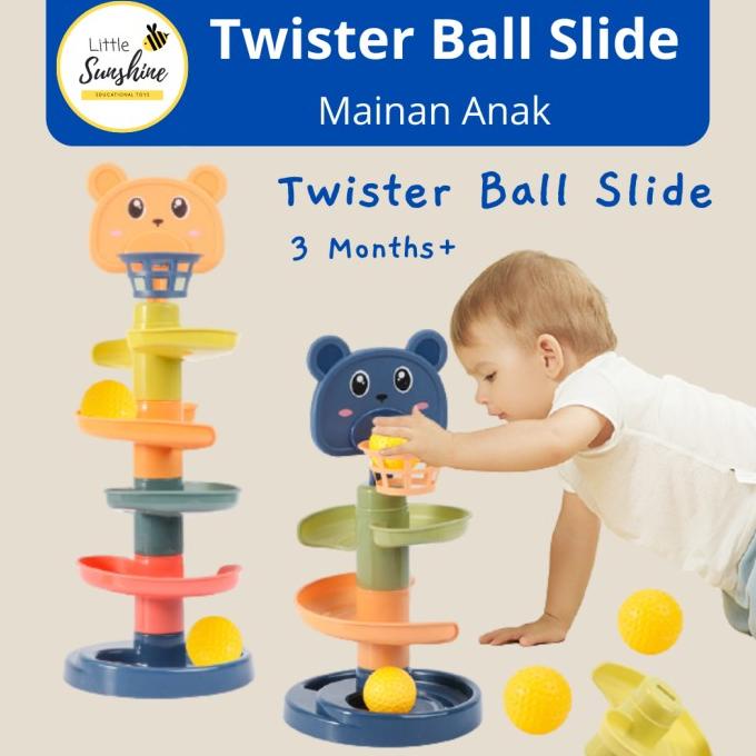 Montessori Toys for Babies Stack Ball Twister Stack Ball | Shopee ...