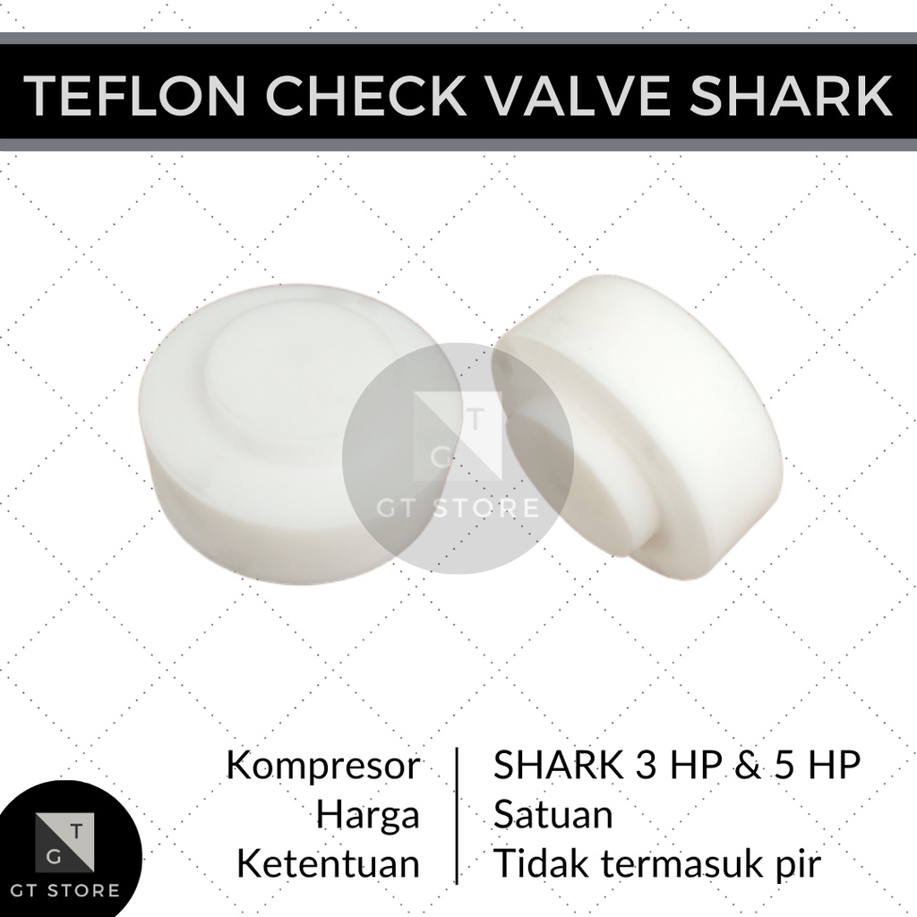 Teflon Fill Check Valve SHARK Air Compressor 3 HP 5 HP | Shopee Philippines