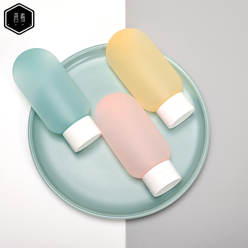 30/60/100ML Multicolor Lotion Hose Empty Bottle Reusable Flip Cap ...
