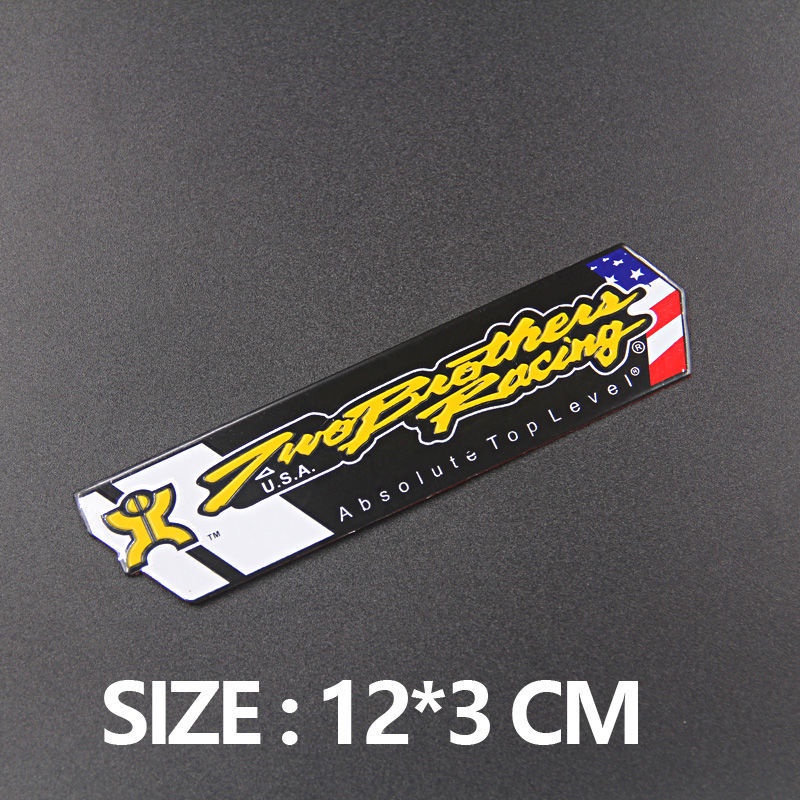 Akrapovic Yoshimura Arrow Decal high temperature heat resistant metal ...