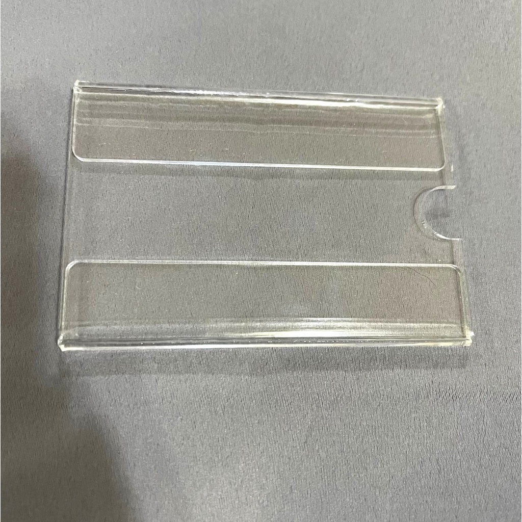3, 5, 10pcs Clear Acrylic[9cmx6cm] Wall Sign Display Label Price Name ...