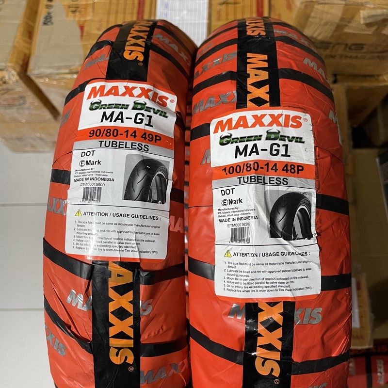 Maxxis Tubeless Motorcycle Tires by 14 | Shopee Philippines