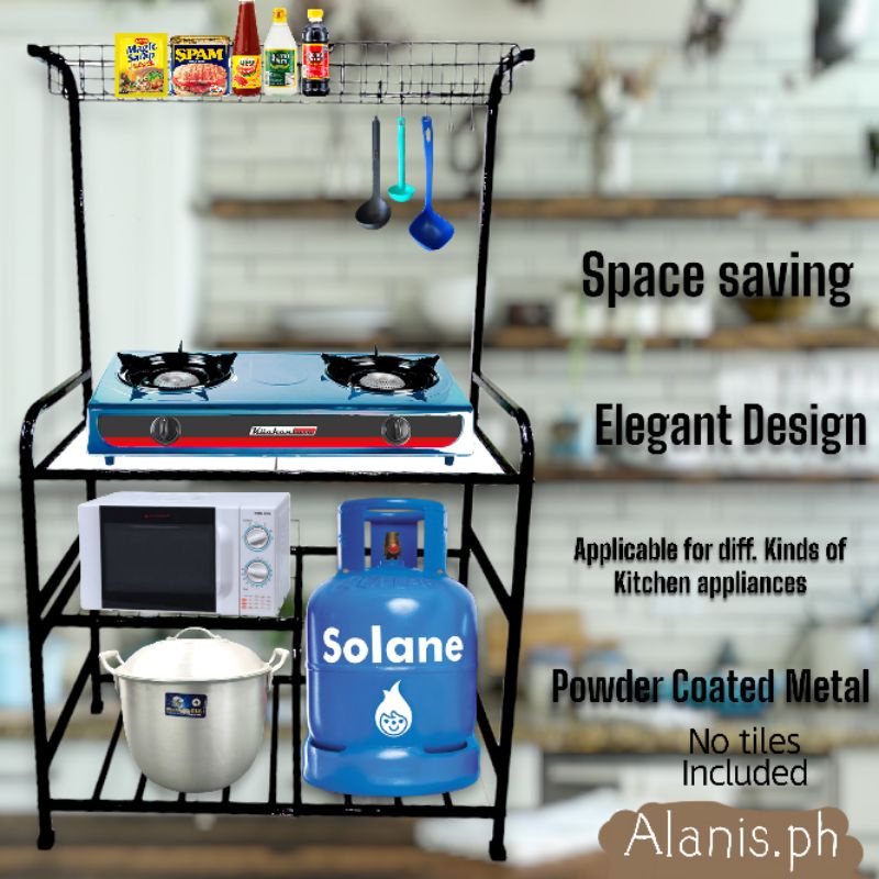 STOVE STAND / GAS RACK / HEAVY DUTY / STANTE / ALANISDANIELLE | Shopee ...