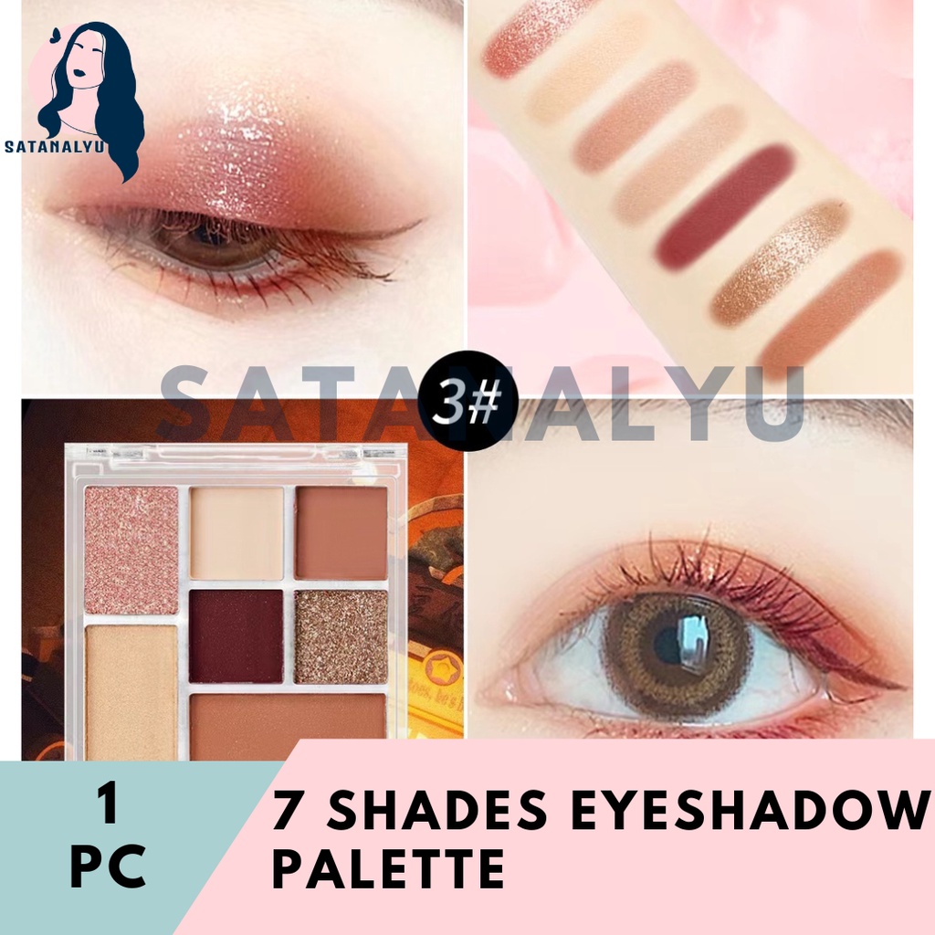 New 7 Shades Eyeshadow Palette | Shopee Philippines