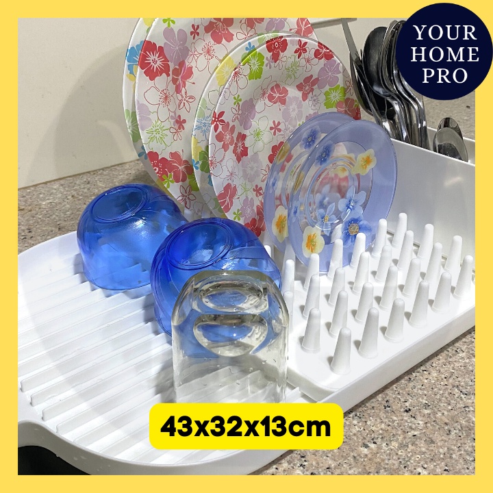 Mini Dish Drainer Rack With Utensils Organizer Holder Lagayan Ng ...