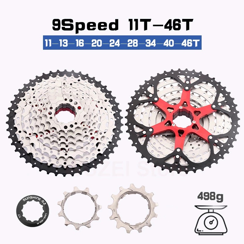 SUNSHINE 8 9 10 11 12 Speed Cogs MTB Mountain Bike Road Bike Cassette ...