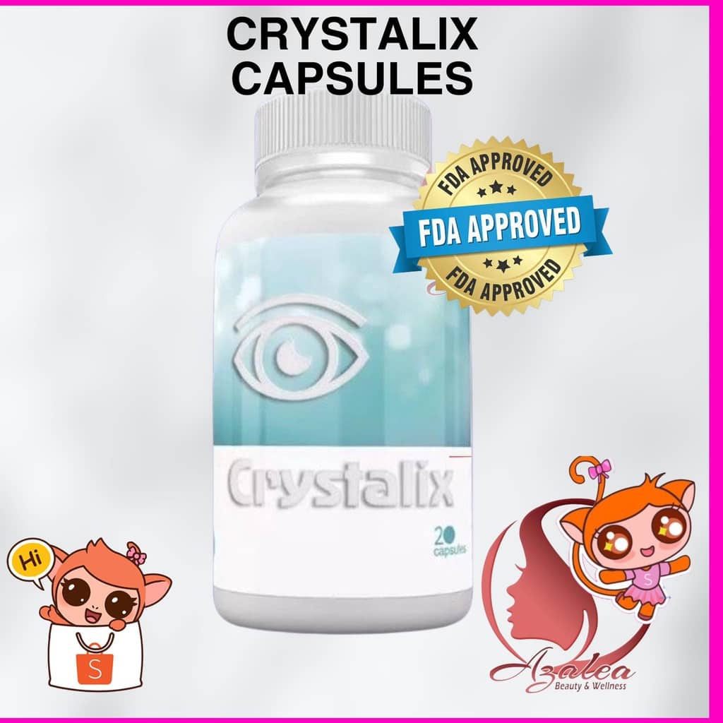Crystalix Your Eye Health and Optimal Vision Support 20 Capsules ...
