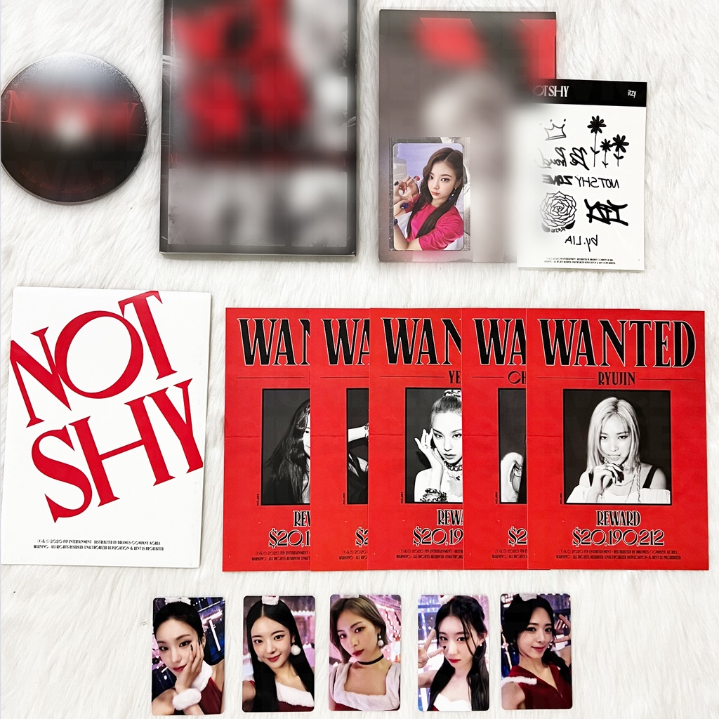 ITZY Not Shy Album Set Version C [Onhand] | Shopee Philippines