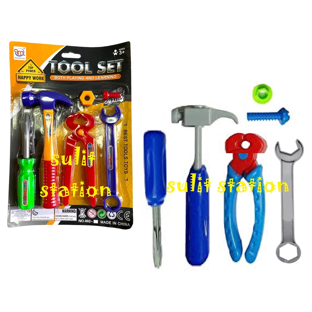 HARDWARE CONSTRUCTION PLUMBING PLUMBER TOY TOOLS ACCESORIES PRETEND ...