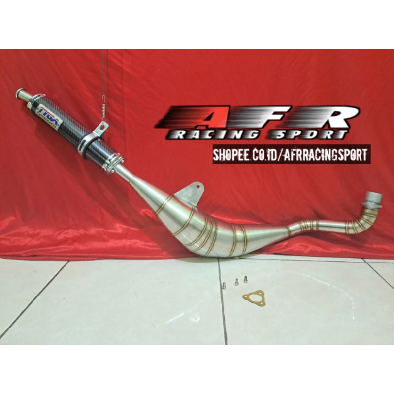 Fiz R FizR F1ZR TYGA Carbon BM Power Stainless exhaust under | Shopee ...