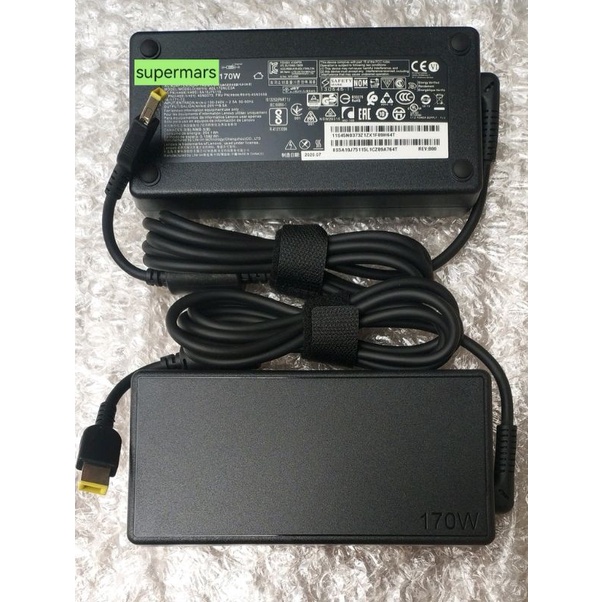 Lenovo 170W Charger 20V 8.5A USB AC Adapter For ThinkPad Gen 6 5 4 3 2 ...