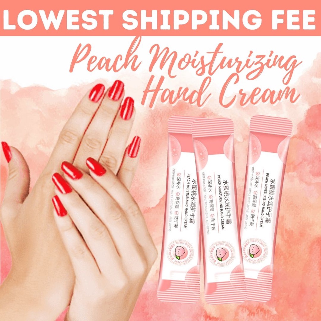 PEACH MOISTURIING HAND CREAM | DEEP HYDRATION | HIGHLY MOISTURIZING ...
