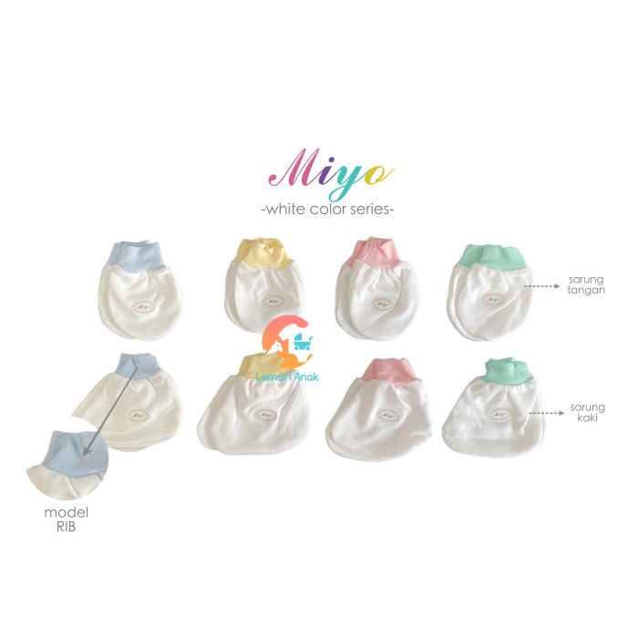 Baby- miyo- miyo- 3pcs Plain Foot Gloves newborn Color | Shopee Philippines
