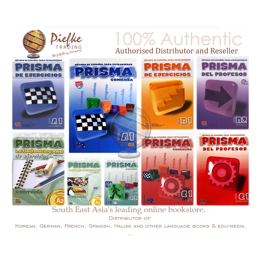 Prisma A1, A2, B1, B2, C1 : Exercise book, Student book, Teachers Guide ...