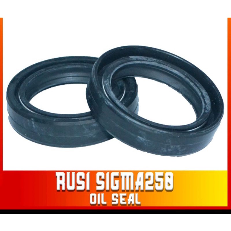 RUSI SIGMA 250 FRONT FORK OIL SEAL (2pcs) | Shopee Philippines