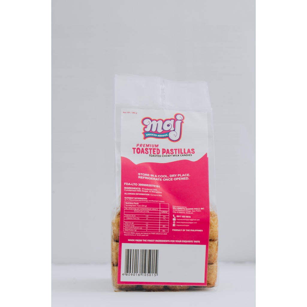 MAJ Toasted Pastillas in Pouch RESELLER PACKAGE (Set of 24 Packs ...