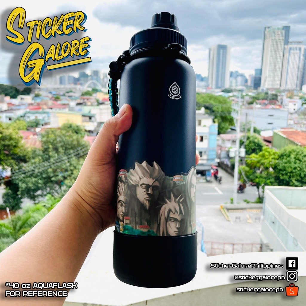 KONOHA HOKAGE ROCK INFINITY STICKER (Waterproof and scratch proof ...