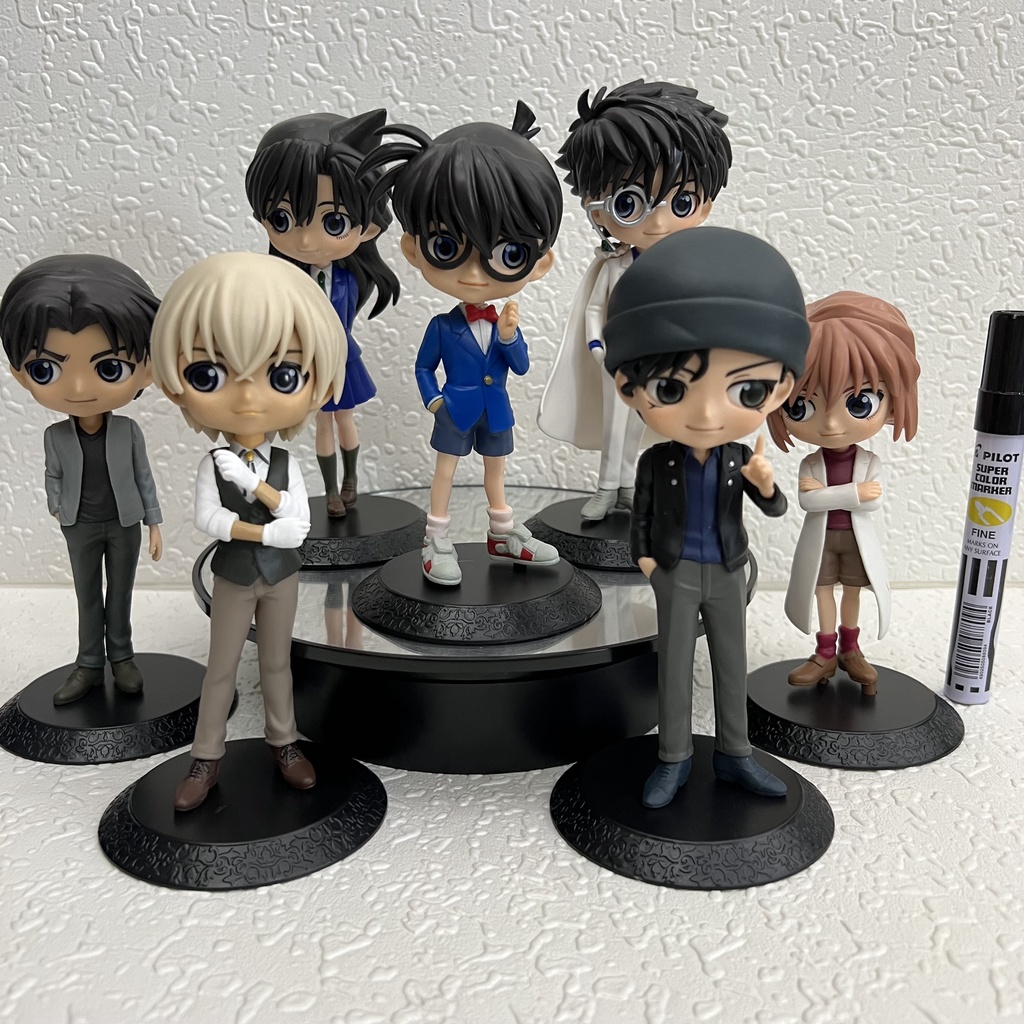 Qposket Conan Detective Conan Ran Mori Shinichi Heiji Toru Amuro Kid ...