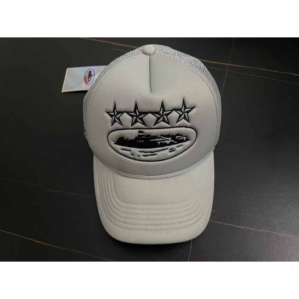 Corteiz Trucker hat Five-pointed Star Embroidered logo design cap ...