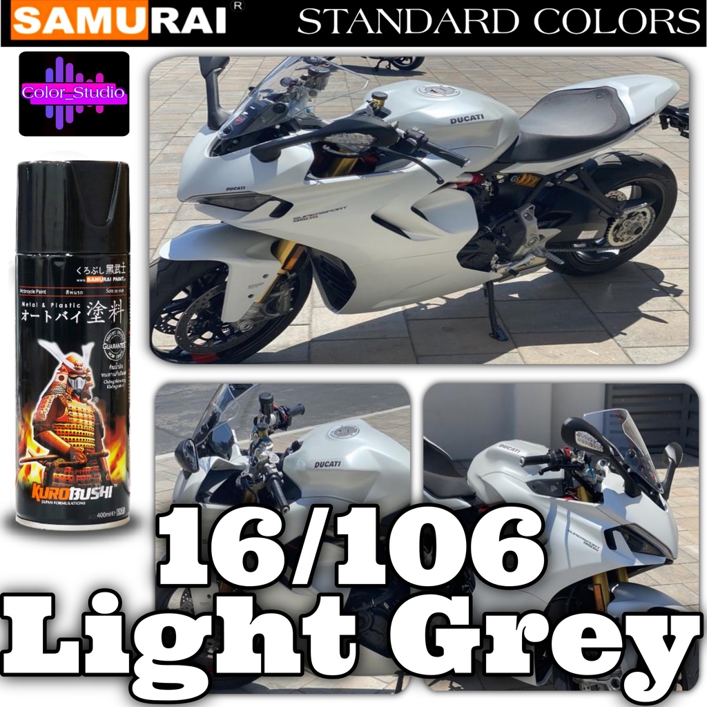 SAMURAI Spray Paint 16/106 Light Grey Standard - Cash on Delivery (COD ...
