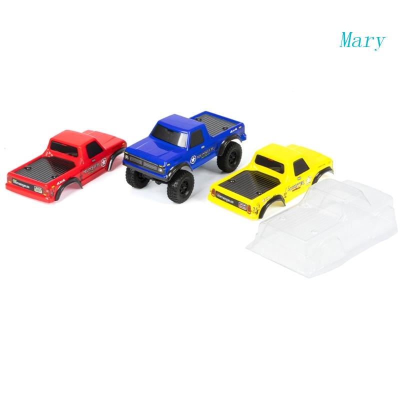 Mary 1/24 RC Car Plastics 125mm Wheelbase Body Shell 1:24 Truck Crawler ...