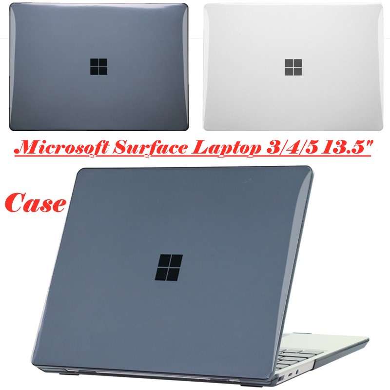 For Microsoft Surface Laptop 3/4/5 13.5 inch Cover Plastic PC Shell ...