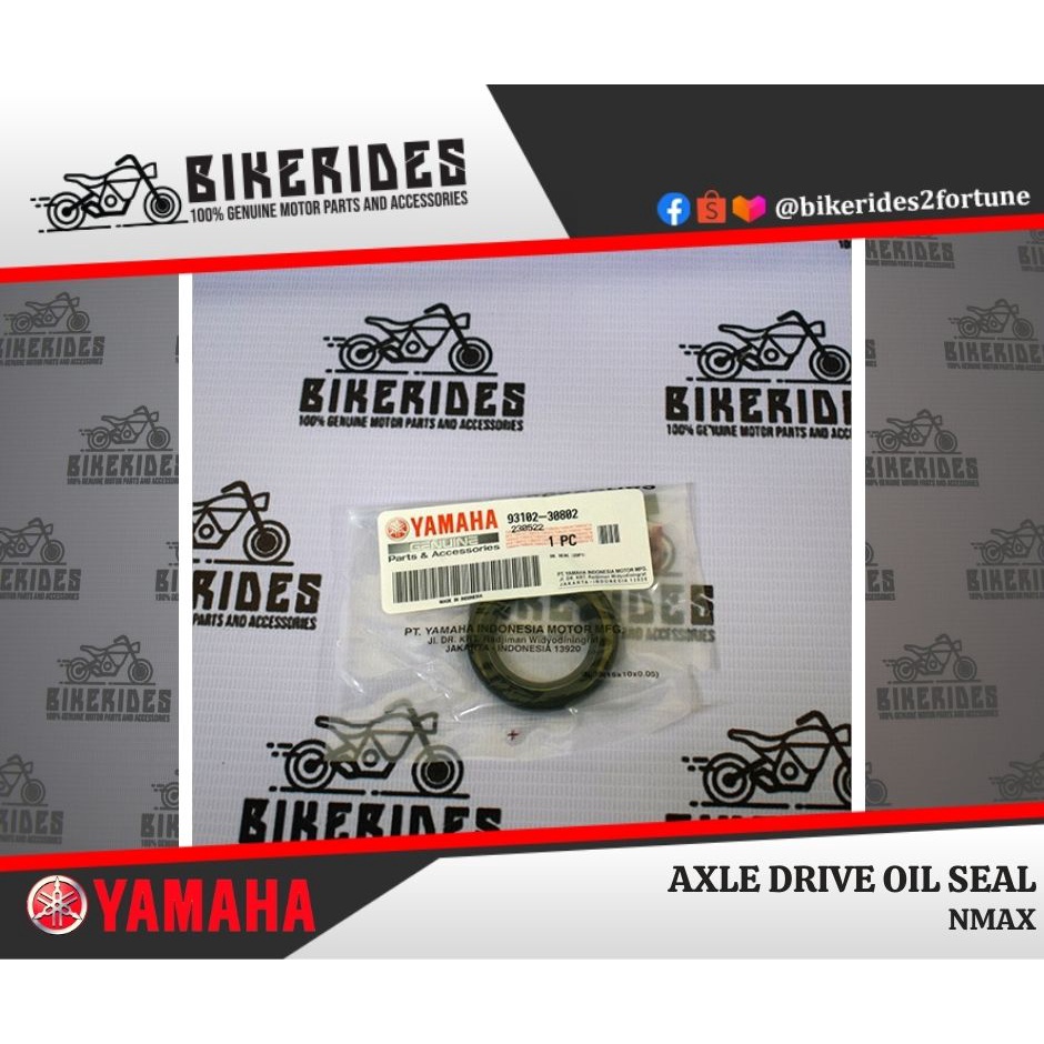 OIL SEAL PULLEY SIDE (NMAX) GENUINE YAMAHA -93102-30802-00 | Shopee ...