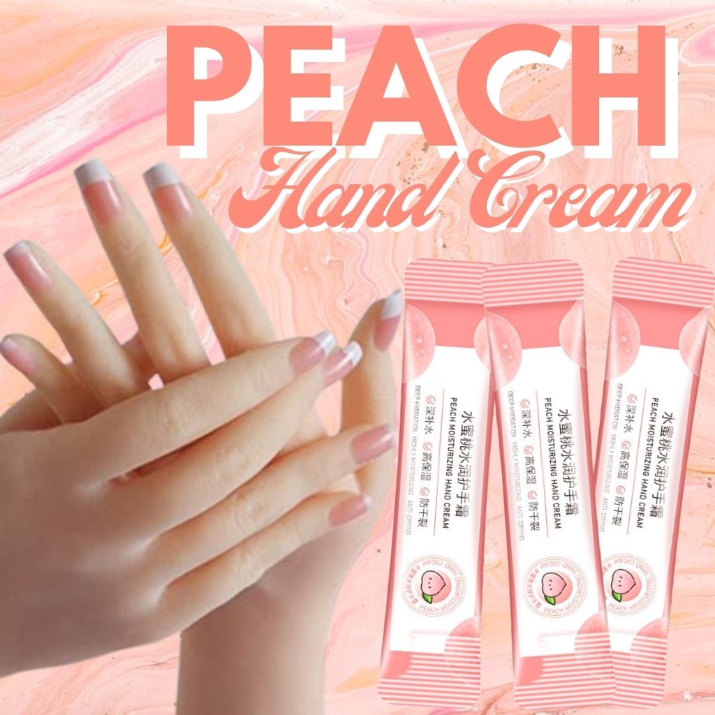 PEACH MOISTURIING HAND CREAM | DEEP HYDRATION | HIGHLY MOISTURIZING ...