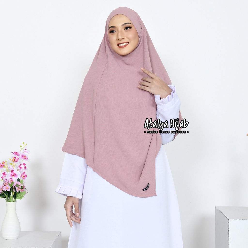 New French Khimar [Sale] Veil Tali | Daily French Khimar Niqab Syari ...