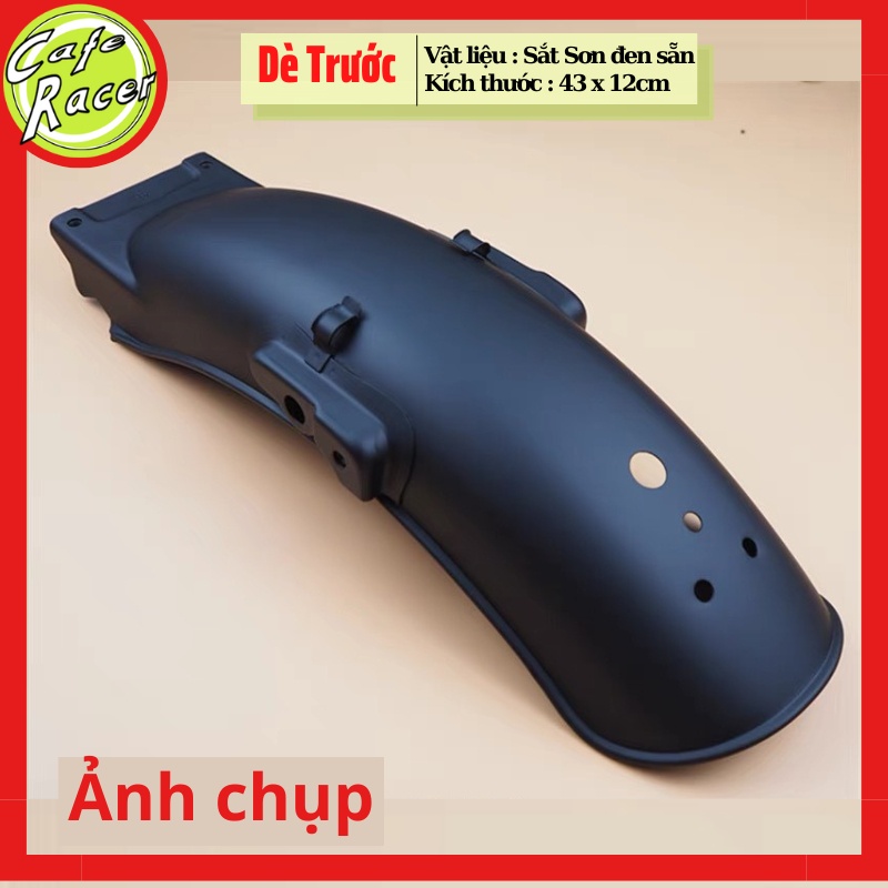 Black painted iron alloy motorcycle rear tire fender for classic 67 win ...