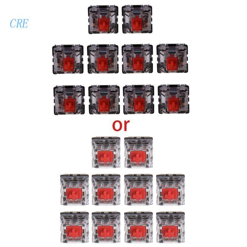 CRE Cherry MX Red Switch Linear Switches Axis 3pin for Mechanical ...