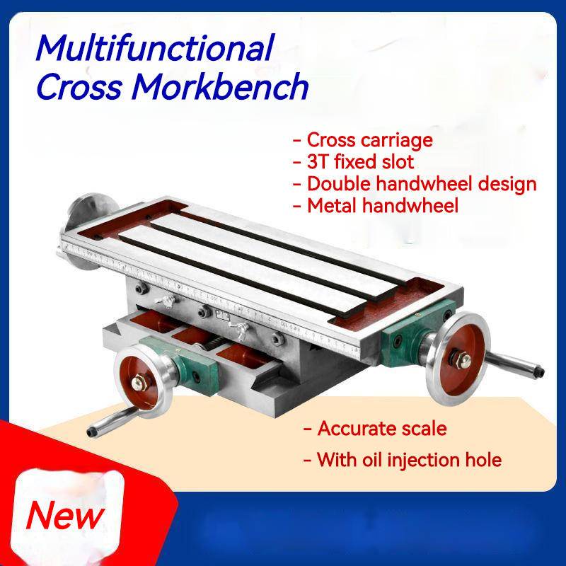 Precision Mini Milling Machine Worktable Multifunction Drill Vise ...