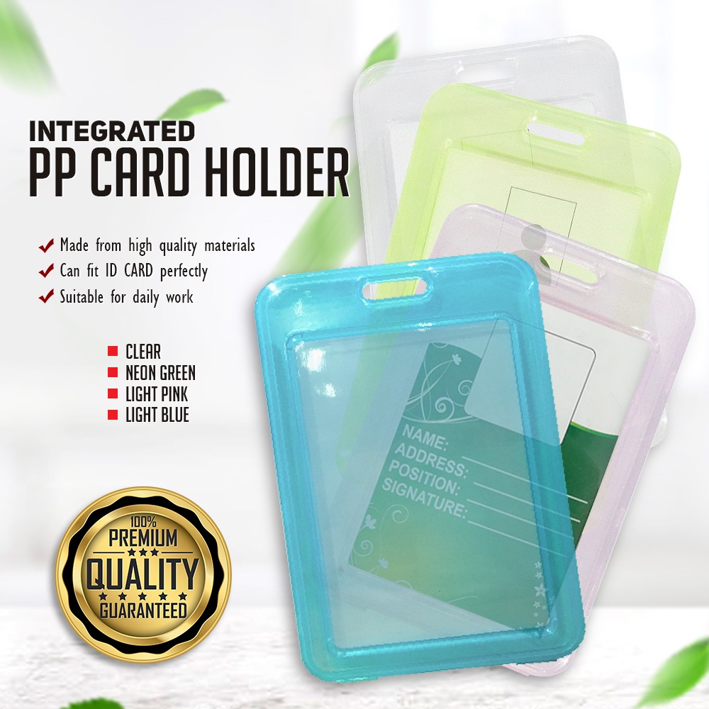 Integrated ID Card Holder C-113V (5 pc) | Shopee Philippines