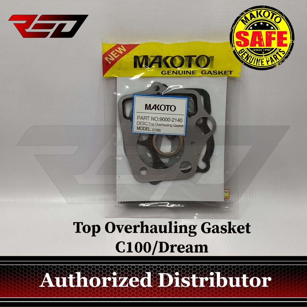 Top Overhauling Gasket Makoto/Strawberry C100-Dream / Lifan125 ...