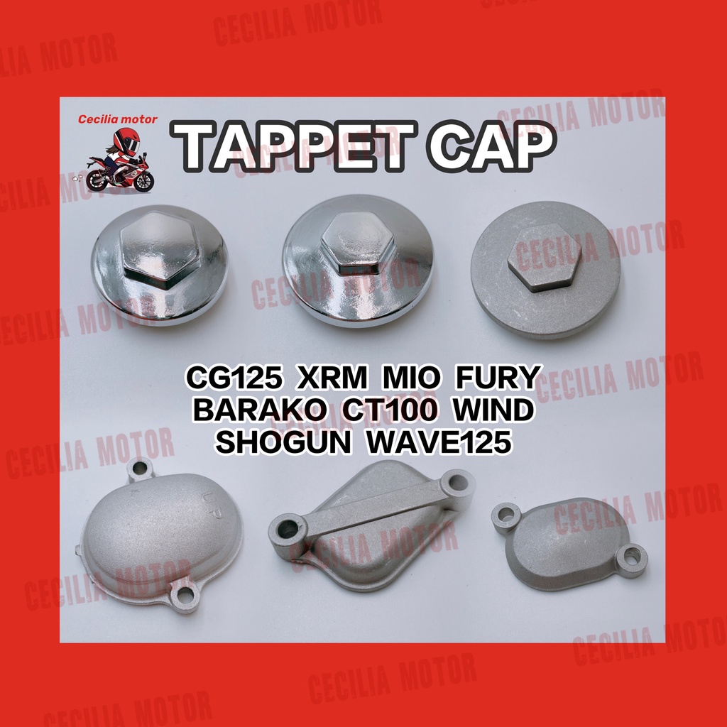 MOTORCYCLE PARTS TAPPET CAP FOR XRM TMX MIO CG-125 BARAKO CT-100 WIND ...