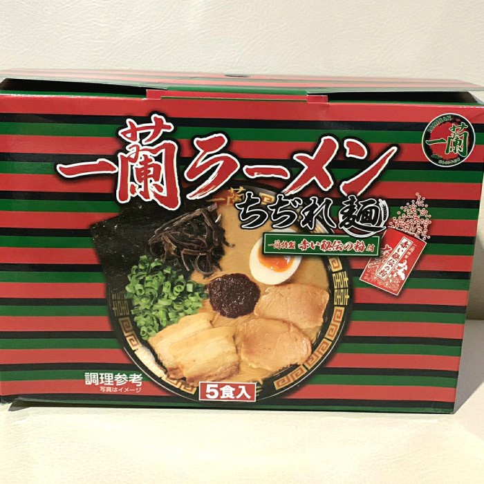 ICHIRAN CURLY RAMEN 100% ORIGINAL JAPAN | Shopee Philippines