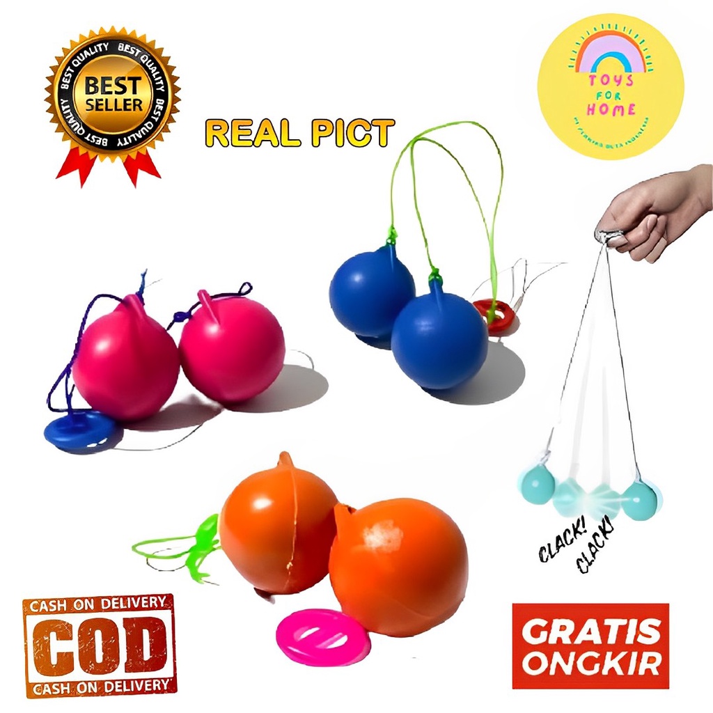 Lato Lato Lato Classic Old School Toys/Tek Tok Latto Latto TOYSFORHOME ...