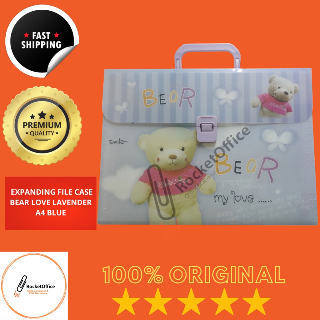 Expandable Envelope File Cartoon Design A4 Size | Shopee Philippines