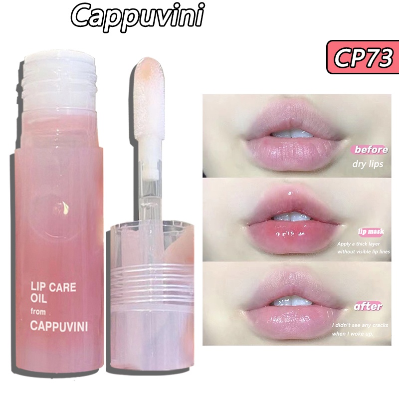 CAPPUVINI Daily Lip Moisturizing Oil Clear Care Balm 1pc/4g | Shopee Philippines