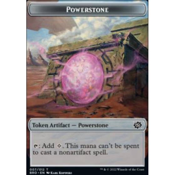 Powerstone (token) - BRO - MTG Cards (WotC) | Shopee Philippines