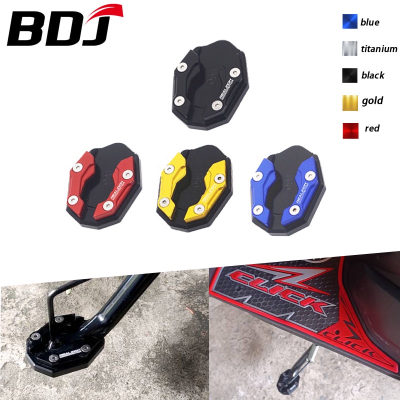 BDJ Side Kickstand Extension Plate Stand Enlarger Foot Pad For Honda ... BDJ Side Kickstand Extension Plate Stand Enlarger Foot Pad For Honda ...