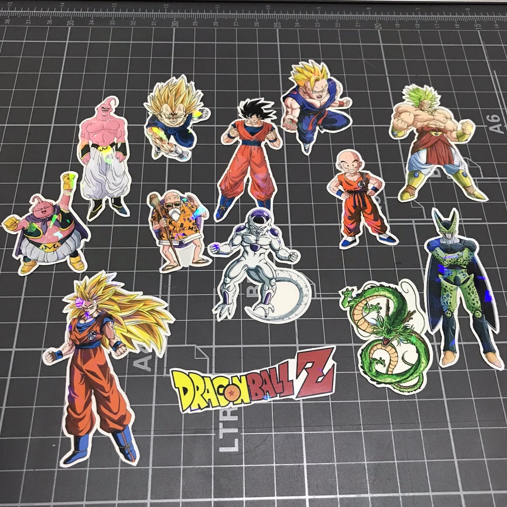 Dragon Ball Z Sticker Pack 13 pcs/set | Shopee Philippines