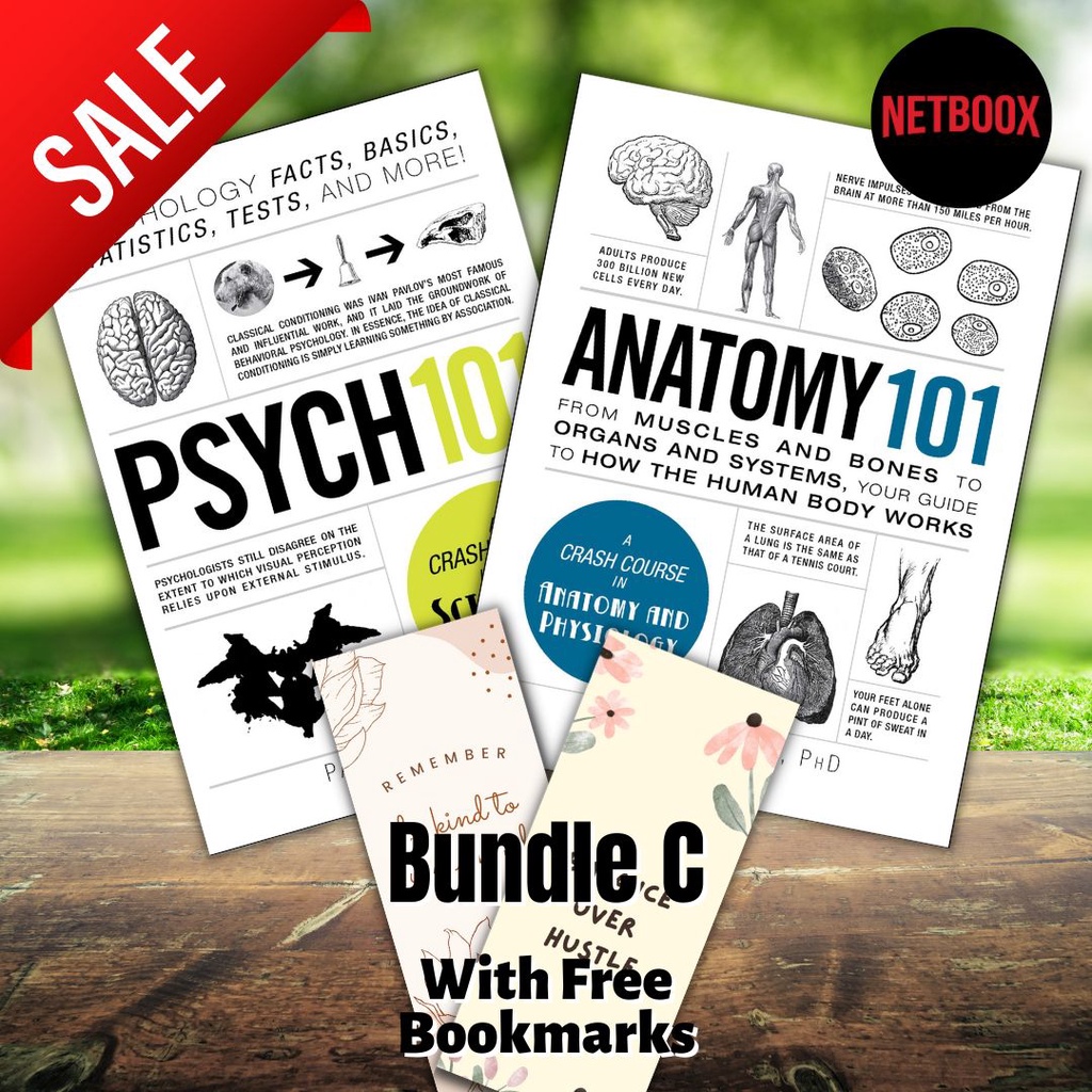 [BOOKS ON SALE] #1Philosophy 101 #2 Psych 101 #3 Anatomy 101 #4 Ethics ...