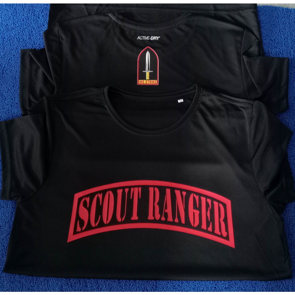 Scout ranger design shirt active dry brand | Shopee Philippines